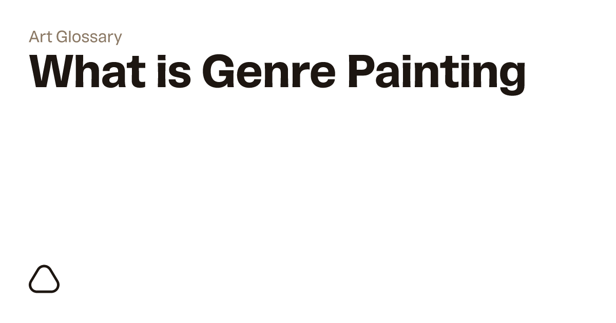 What is Genre Painting? | A guide to art terminology