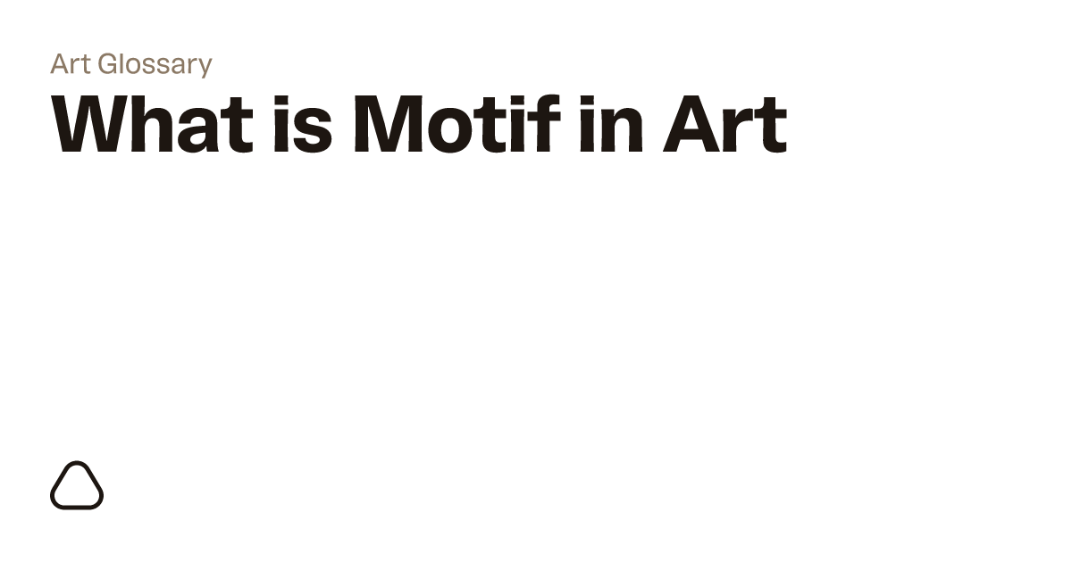 What are Motifs in Art? | A guide to art terminology